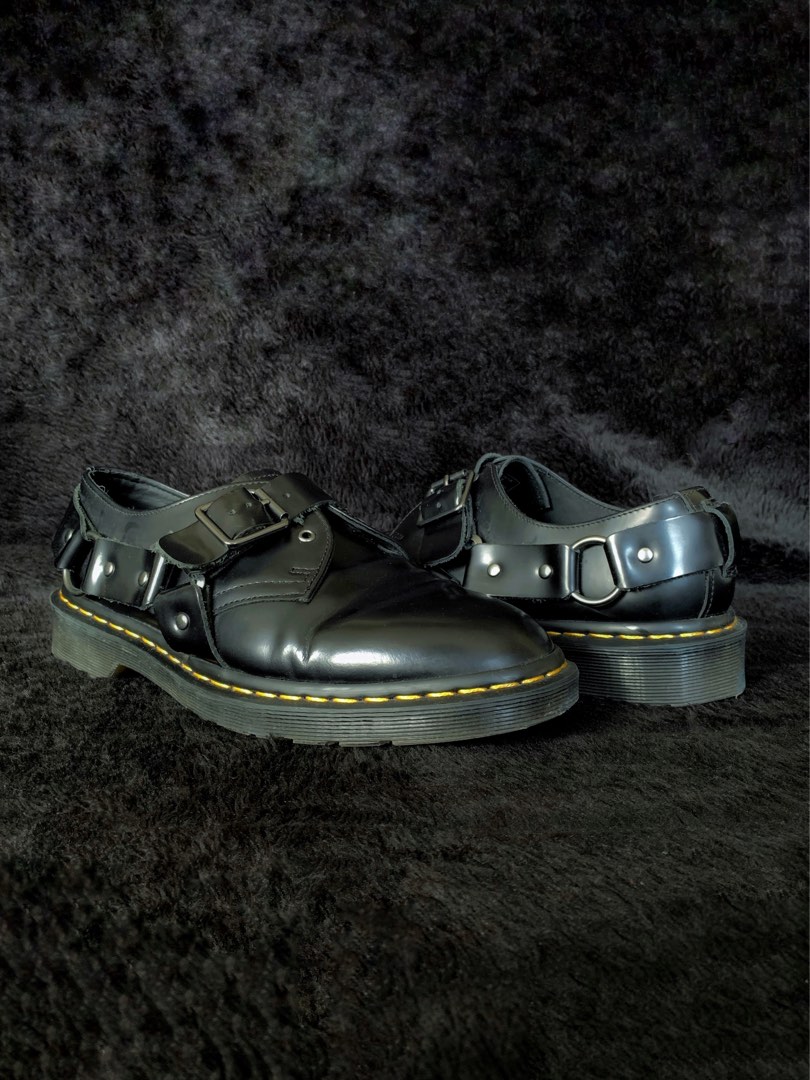 AUTHENTIC DR. MARTENS 1461 “HENREE” YELLOW STITCHING SMOOTH LEATHER ...
