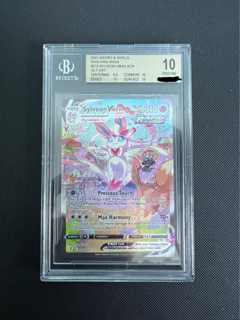 BGS 10 Sylveon Vmax Alt Art, Hobbies & Toys, Toys & Games on Carousell
