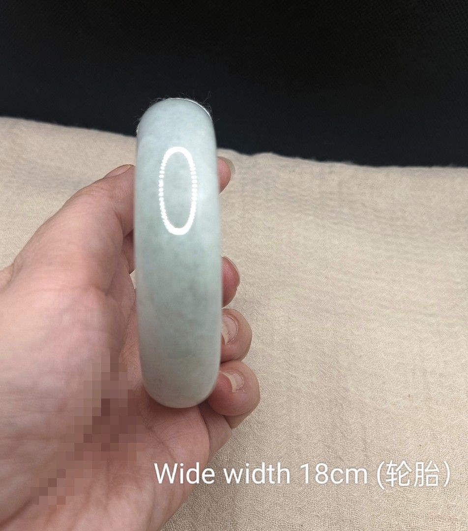 Jade Bangle Bigger Sizes to Clear! 70% Off!!!, Women's Fashion, Jewelry ...