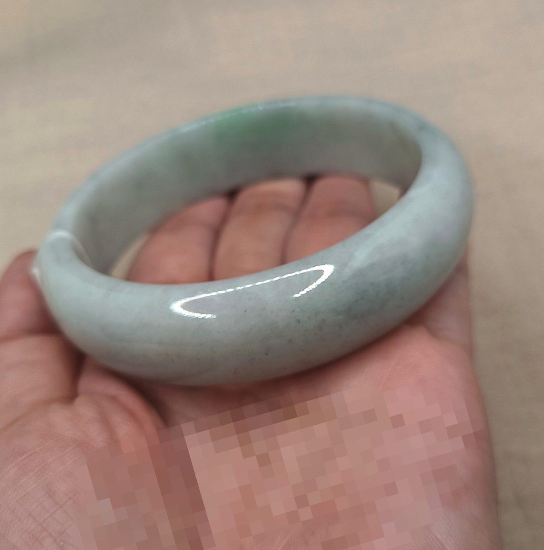 Jade Bangle Bigger Sizes to Clear! 70% Off!!!, Women's Fashion, Jewelry ...