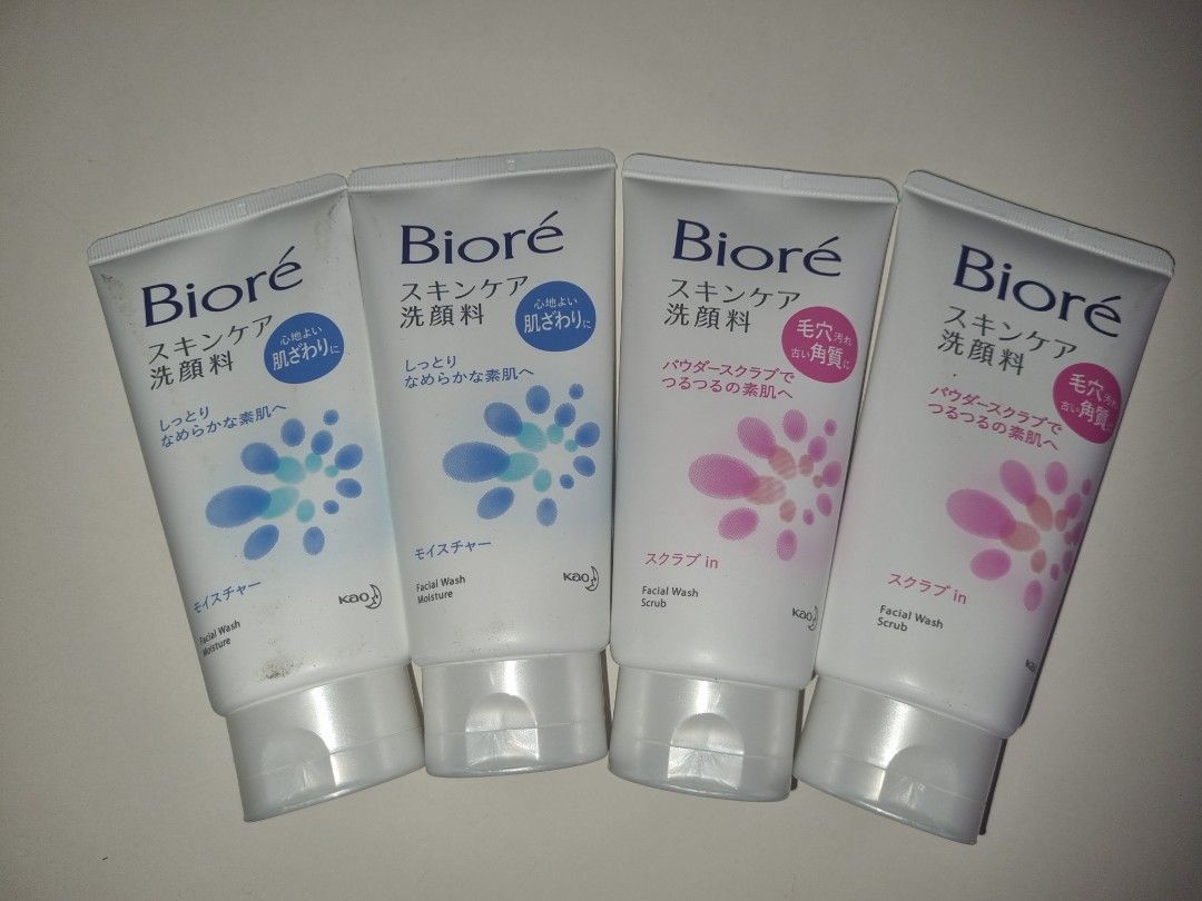 Biore Facial Wash, Beauty & Personal Care, Face, Face Care on Carousell