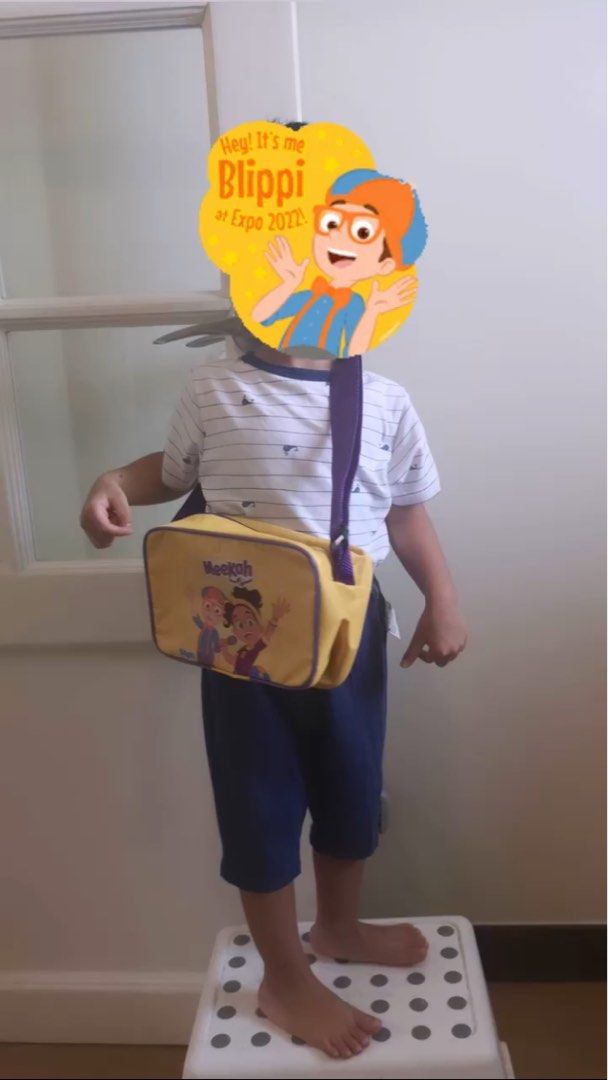 Blippi Meekah Bag for kids child children, Babies & Kids, Babies & Kids ...