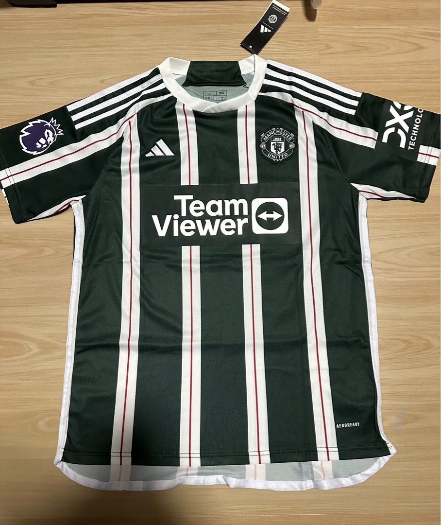BNWT FULL SET Man United 23-24 away kit with HOJLAND nameset!!, Men's ...