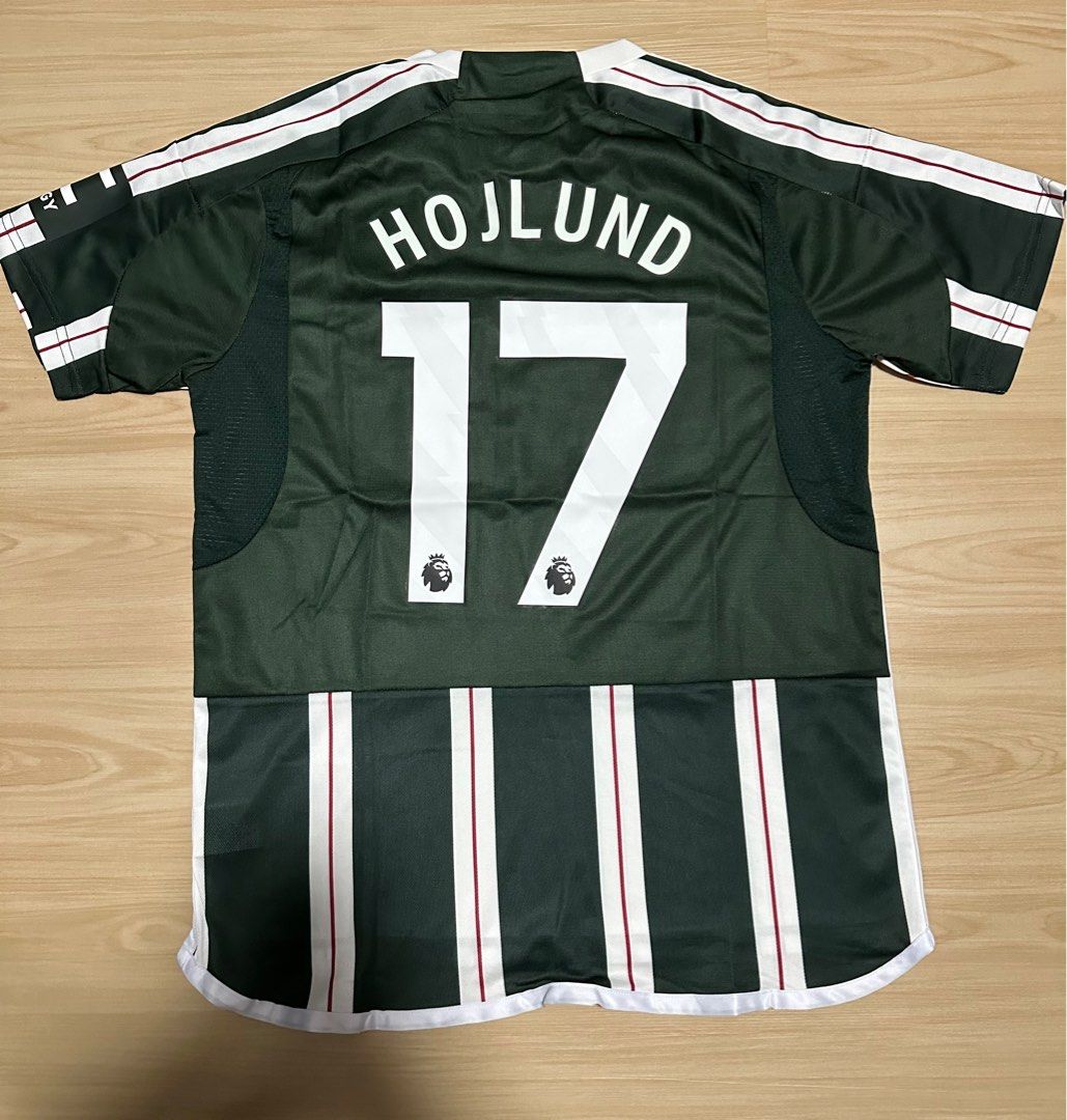 BNWT FULL SET Man United 23-24 away kit with HOJLAND nameset!!, Men's ...
