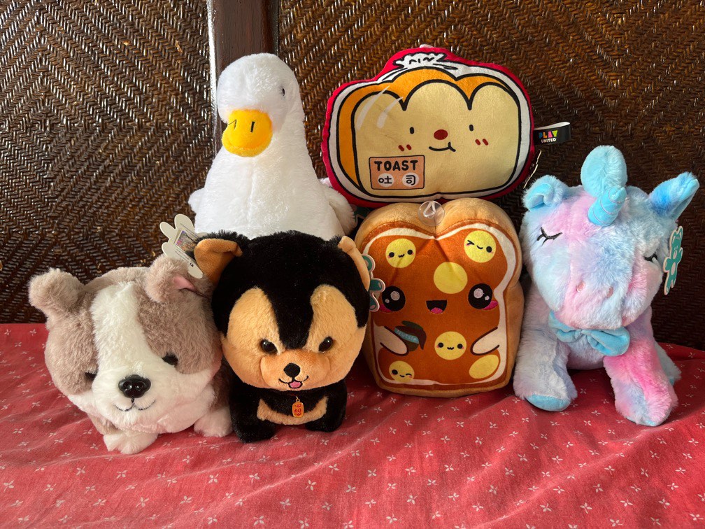 Brand new plushies, Hobbies & Toys, Toys & Games on Carousell