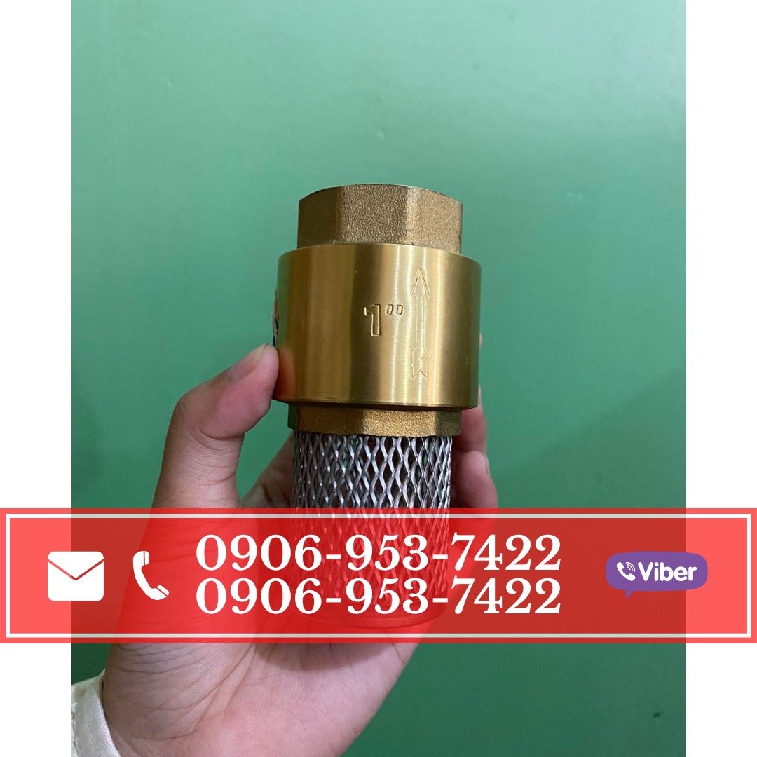 Brass Foot Valve Threaded 1", Commercial & Industrial, Construction ...