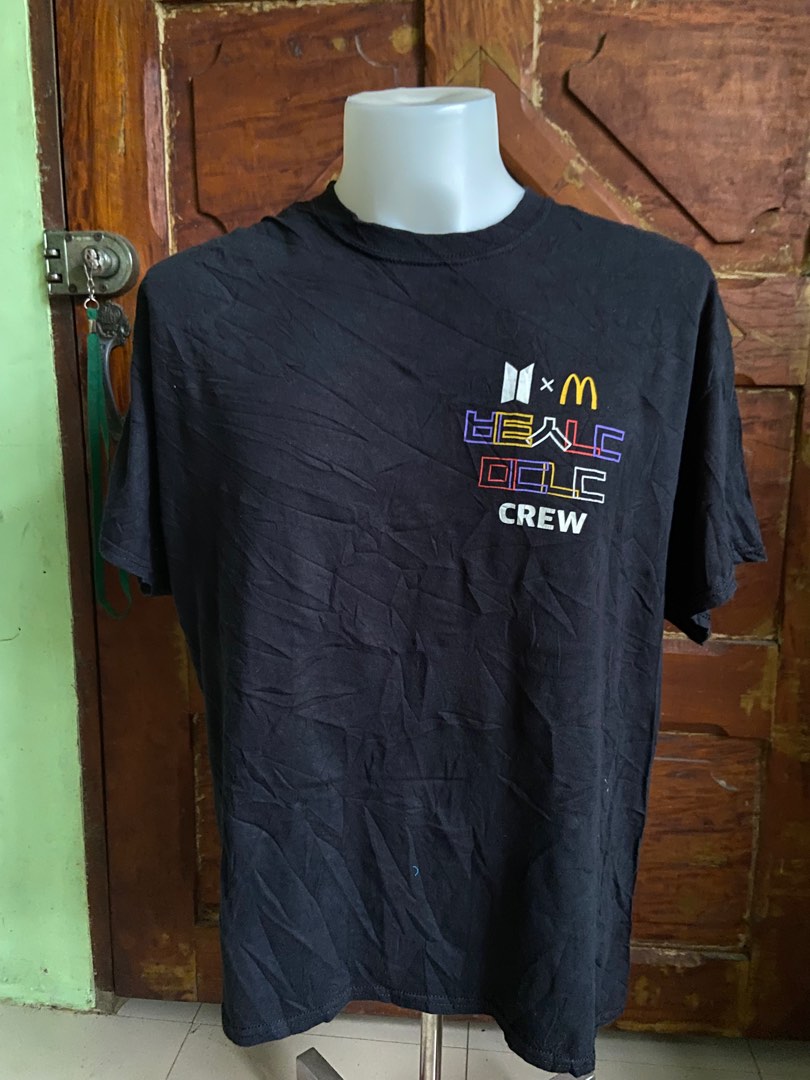 BTS X MCDO, Men's Fashion, Tops & Sets, Tshirts & Polo Shirts on Carousell