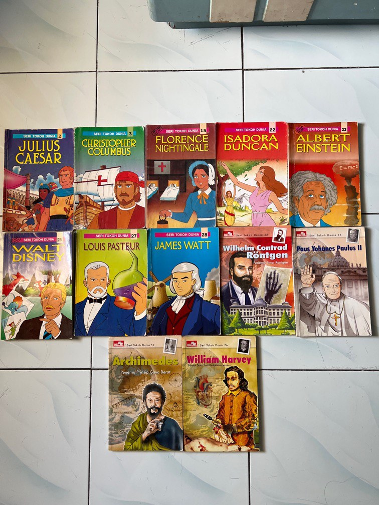 Buku Cerita Anak Seri Tokoh Dunia, Buku & Alat Tulis, Buku Anak-Anak di ... Buku Cerita Anak Seri Tokoh Dunia, Buku & Alat Tulis, Buku Anak-Anak di ...