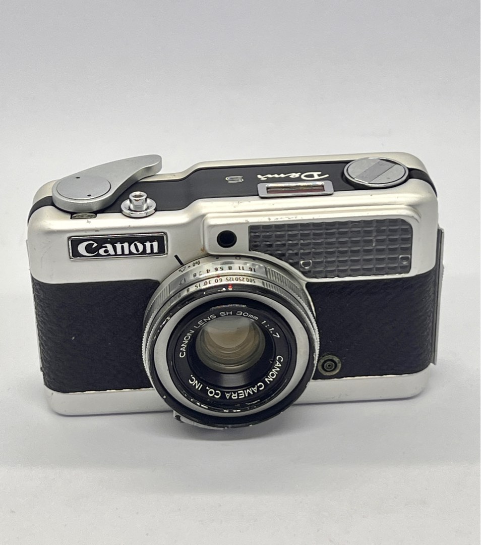 Canon Demi S half frame film camera, Photography, Cameras on Carousell