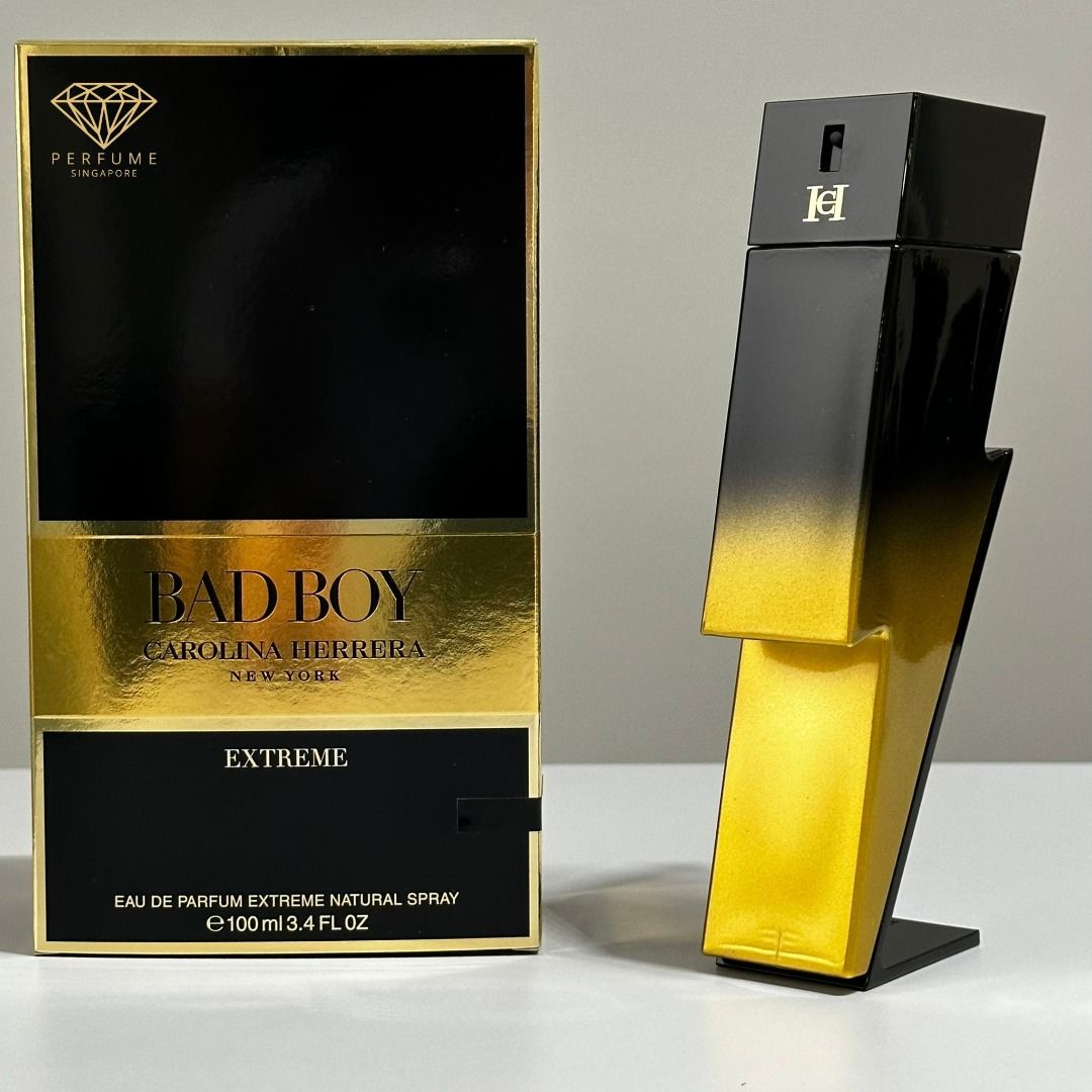 Carolina Herrera - Bad Boy Extreme 100ml EDP, Beauty & Personal Care ...