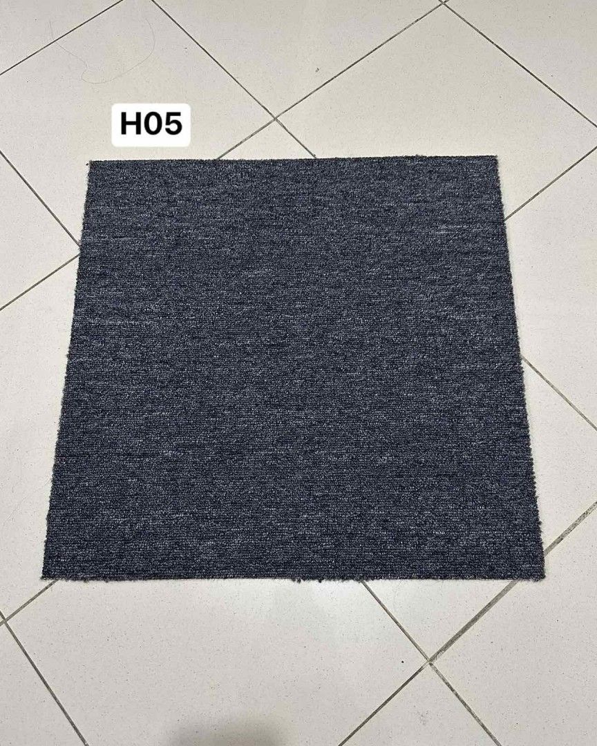 Carpet tile Plain, Furniture & Home Living, Home Decor, Carpets, Mats ...
