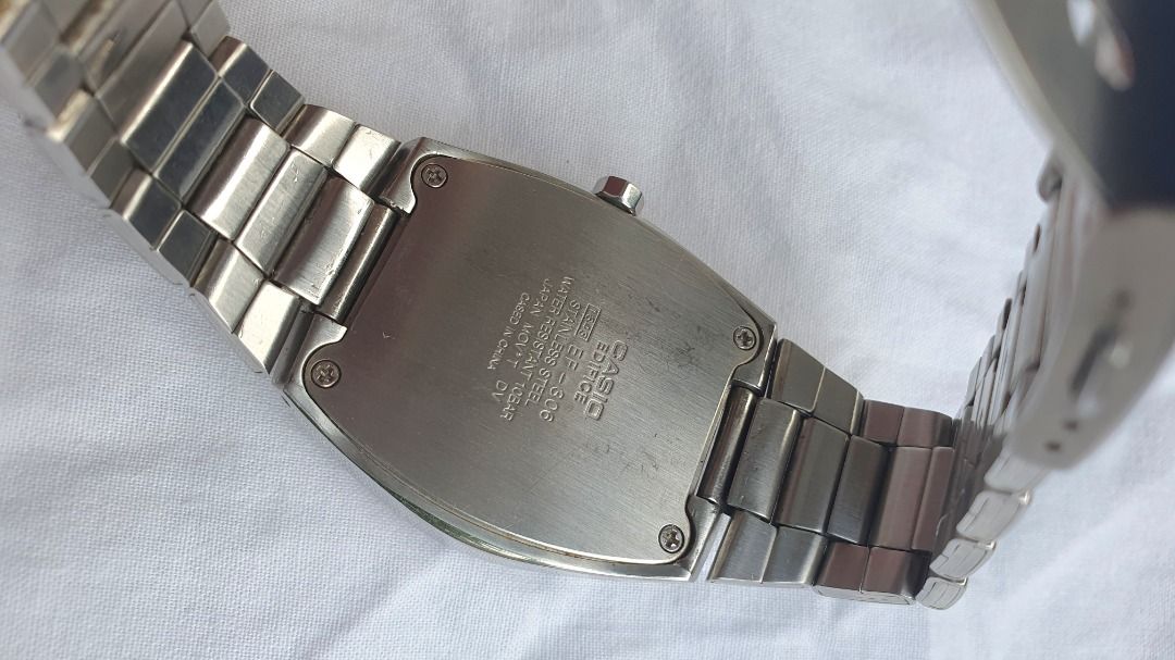 Casio Edifice EF-306 10 Bar, Men's Fashion, Watches & Accessories ...