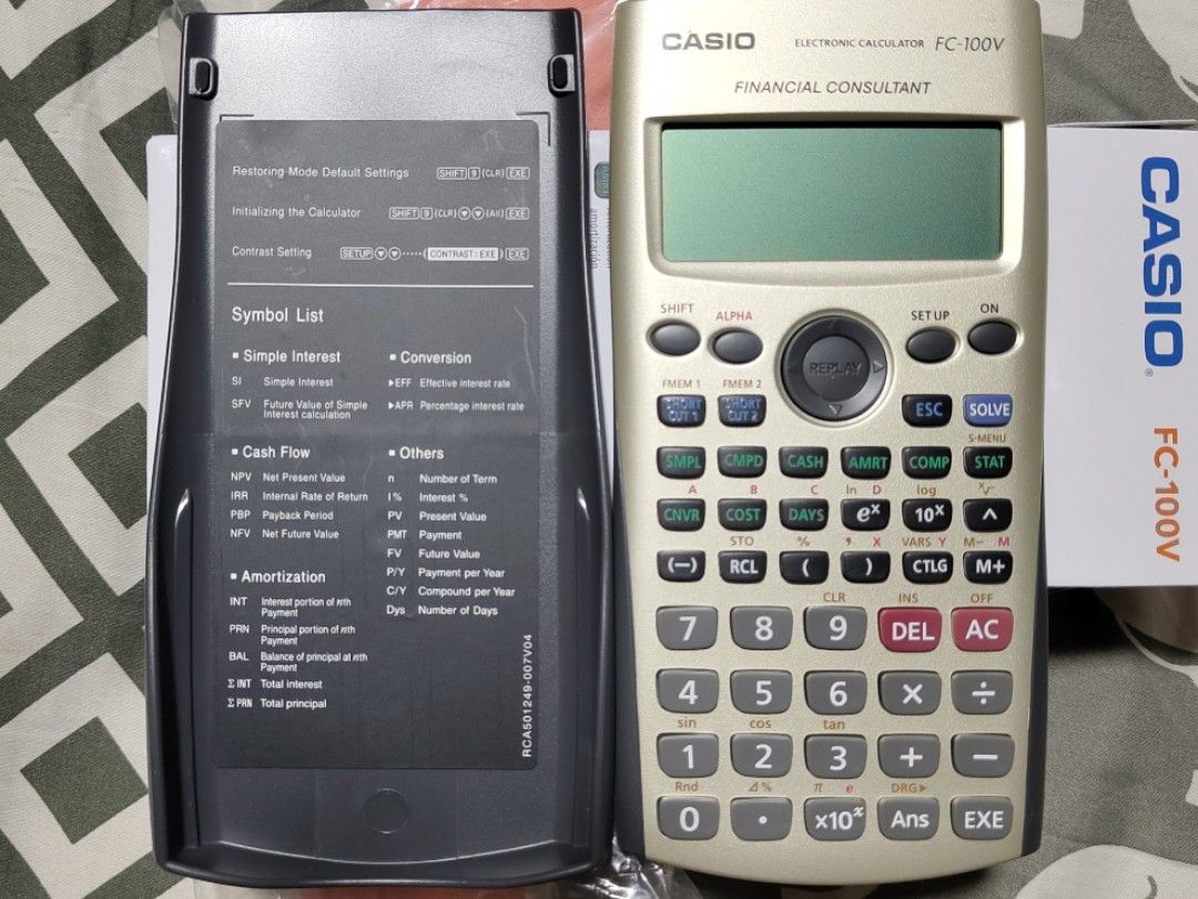 Casio Financial Calculator, Hobbies & Toys, Stationery & Craft ...