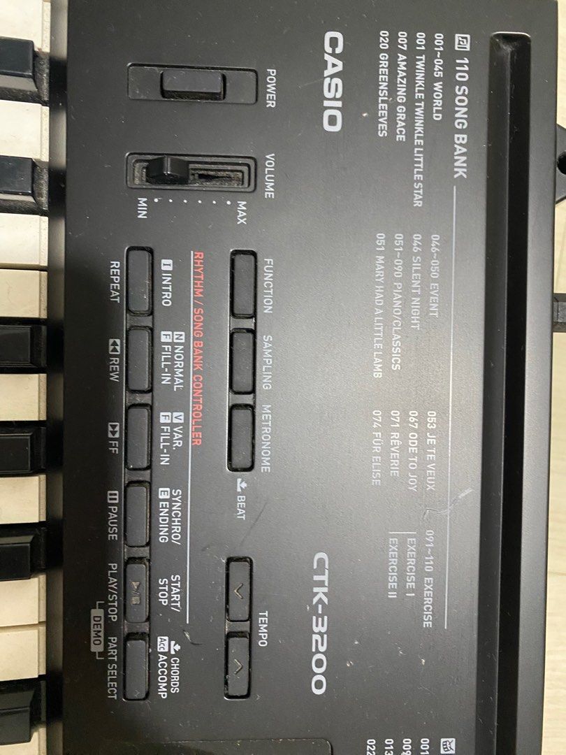 Casio Keyboard CTK -3200, Hobbies & Toys, Music & Media, Musical ...