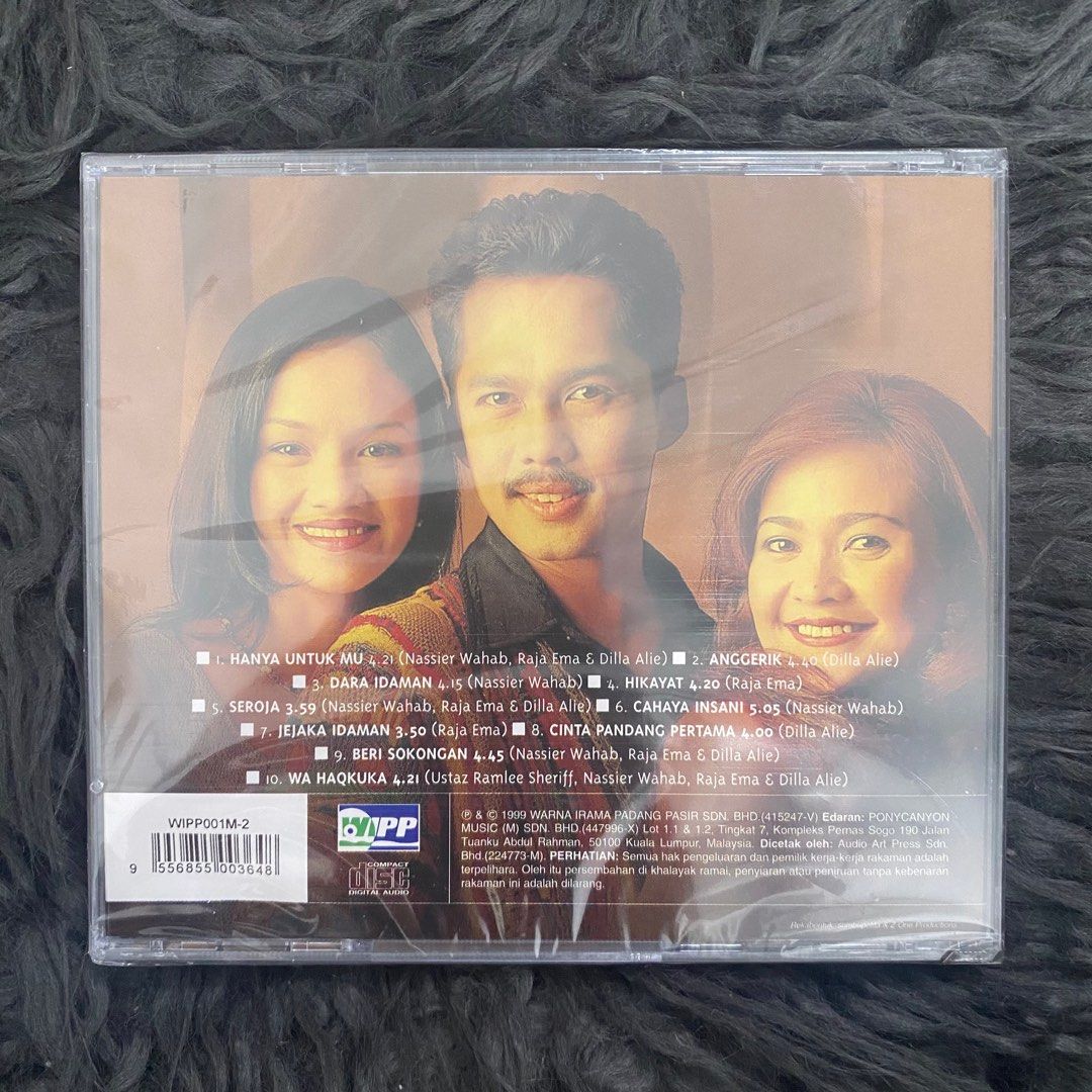 CD HANYA UNTUK MU Nasir Wahab,Raja Ema,Dilla Elie, Hobbies & Toys, Music & Media, CDs & DVDs on ...