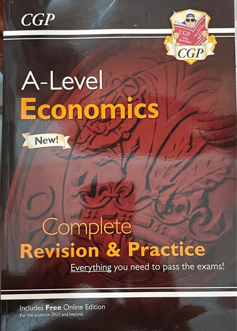 CGP A-Level Economics Textbook, 興趣及遊戲, 書本 & 文具, 教科書 - Carousell