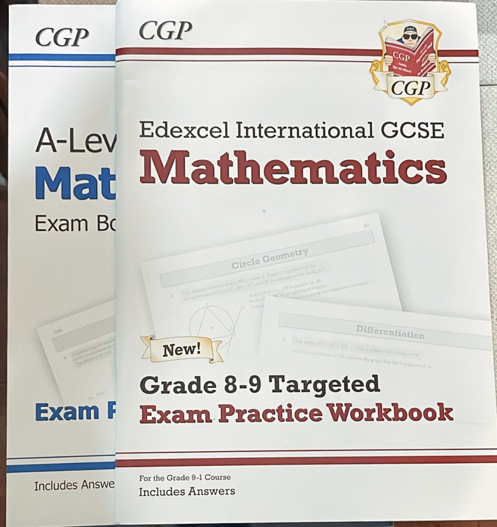 CGP GCSE&A-Level Mathematics Practice Workbook, 興趣及遊戲, 書本 & 文具, 教科書 ...