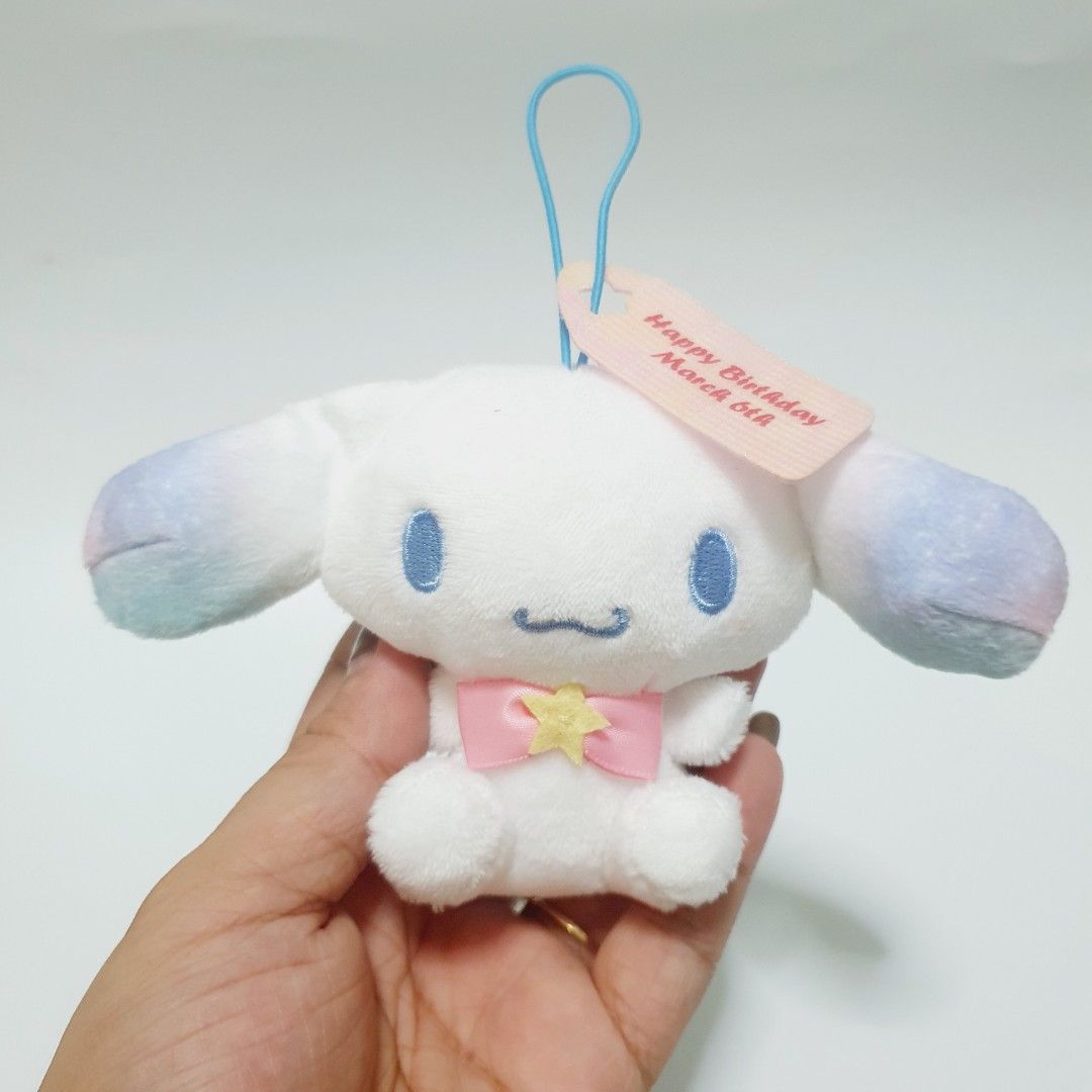 Cinnamoroll March 6 Birthday Plush Mascot Charm, Hobbies & Toys, Toys ...