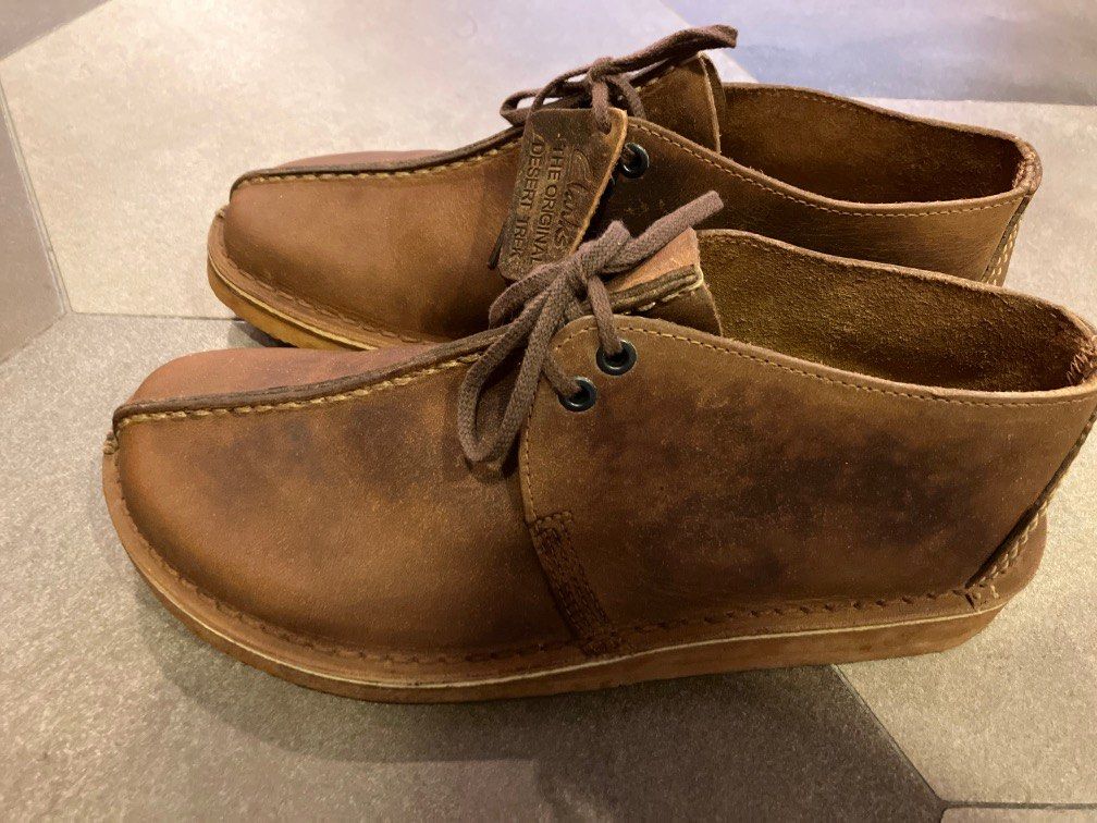 Clarks original real leather desert trek, Men's Fashion, Footwear ...