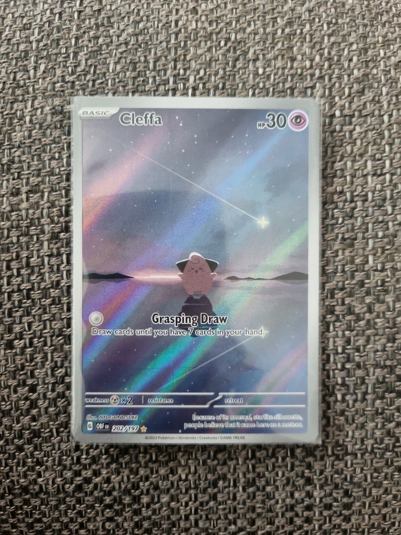 cleffa obsidian flames, Hobbies & Toys, Toys & Games on Carousell