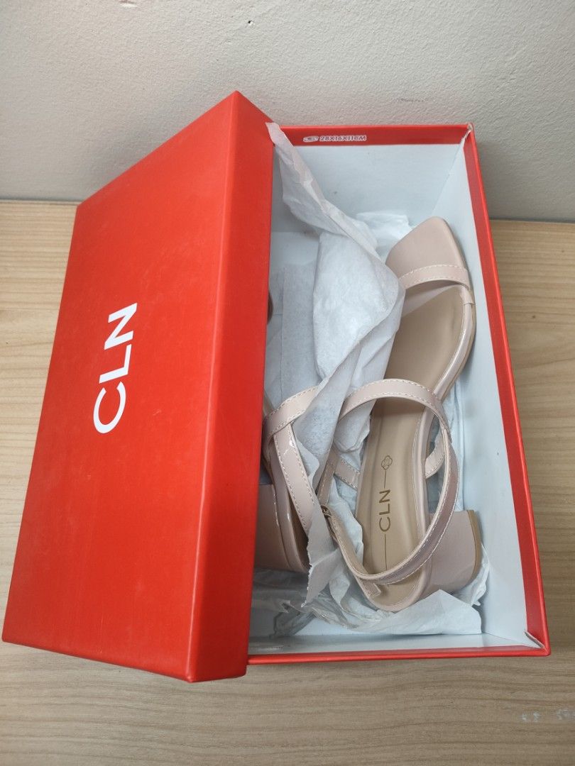CLN Camryn Nude, Women's Fashion, Footwear, Heels on Carousell