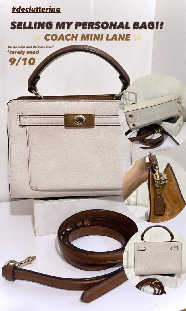 Coach Mini Lane, Luxury, Bags & Wallets on Carousell