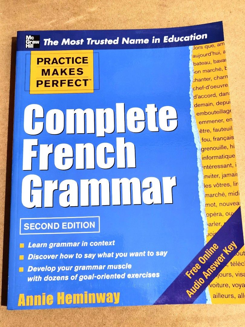 Complete French Grammar Practice Makes Perfect Self Taught Learning To ...