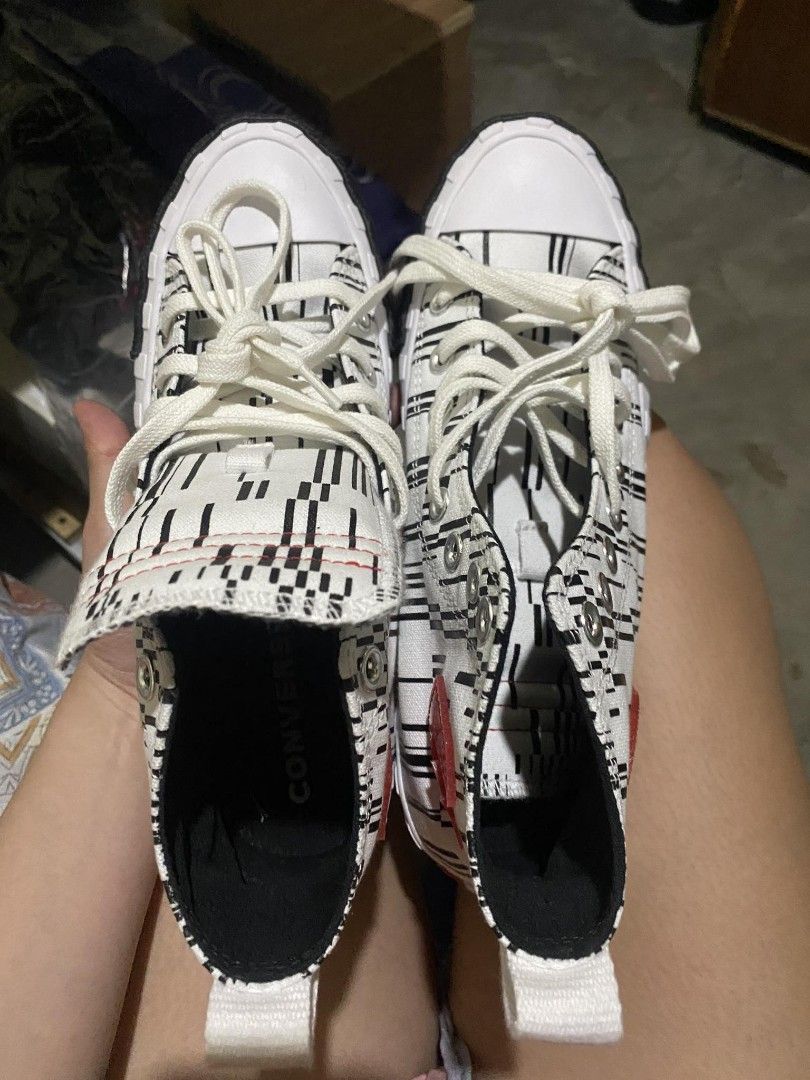 Converse UNT1TL3D Transparent Barcode (High Cut), Men's Fashion ...