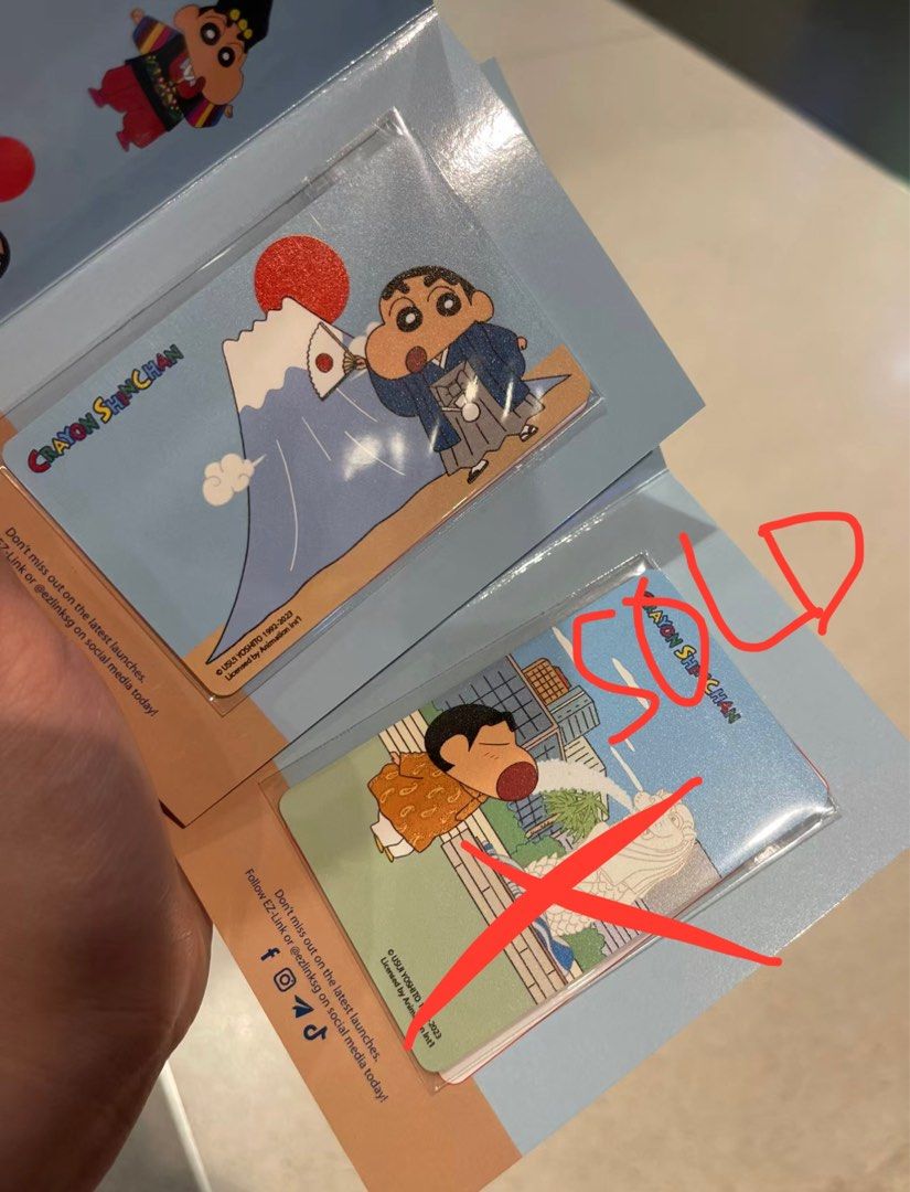 Crayon Shinchan Ezlink card (Mt. Fuji), Hobbies & Toys, Toys & Games on ...