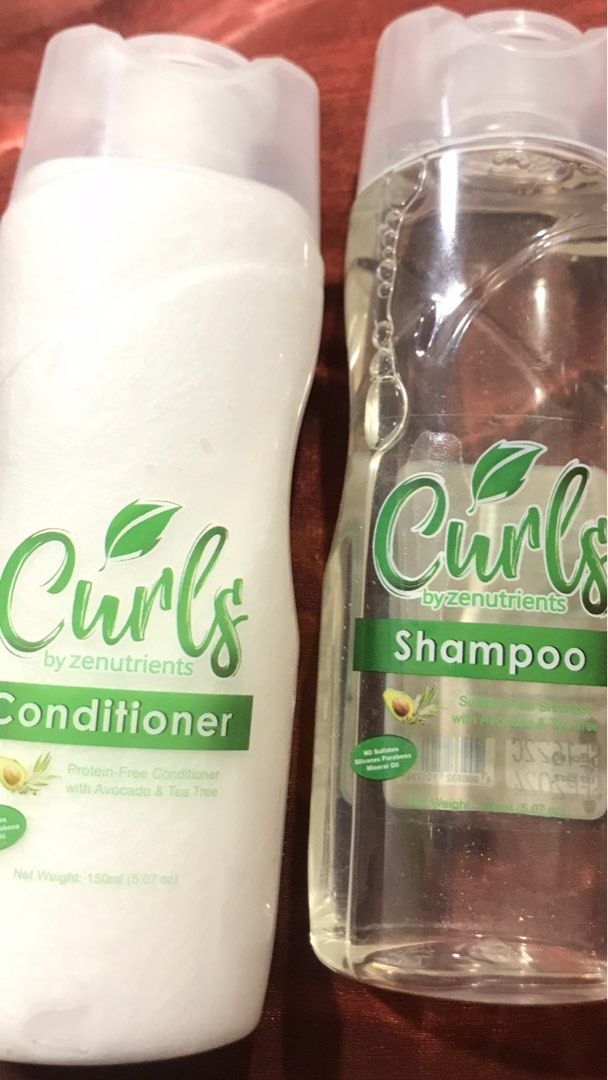 curls zenutrients shampoo & conditioner, Beauty & Personal Care, Hair ...
