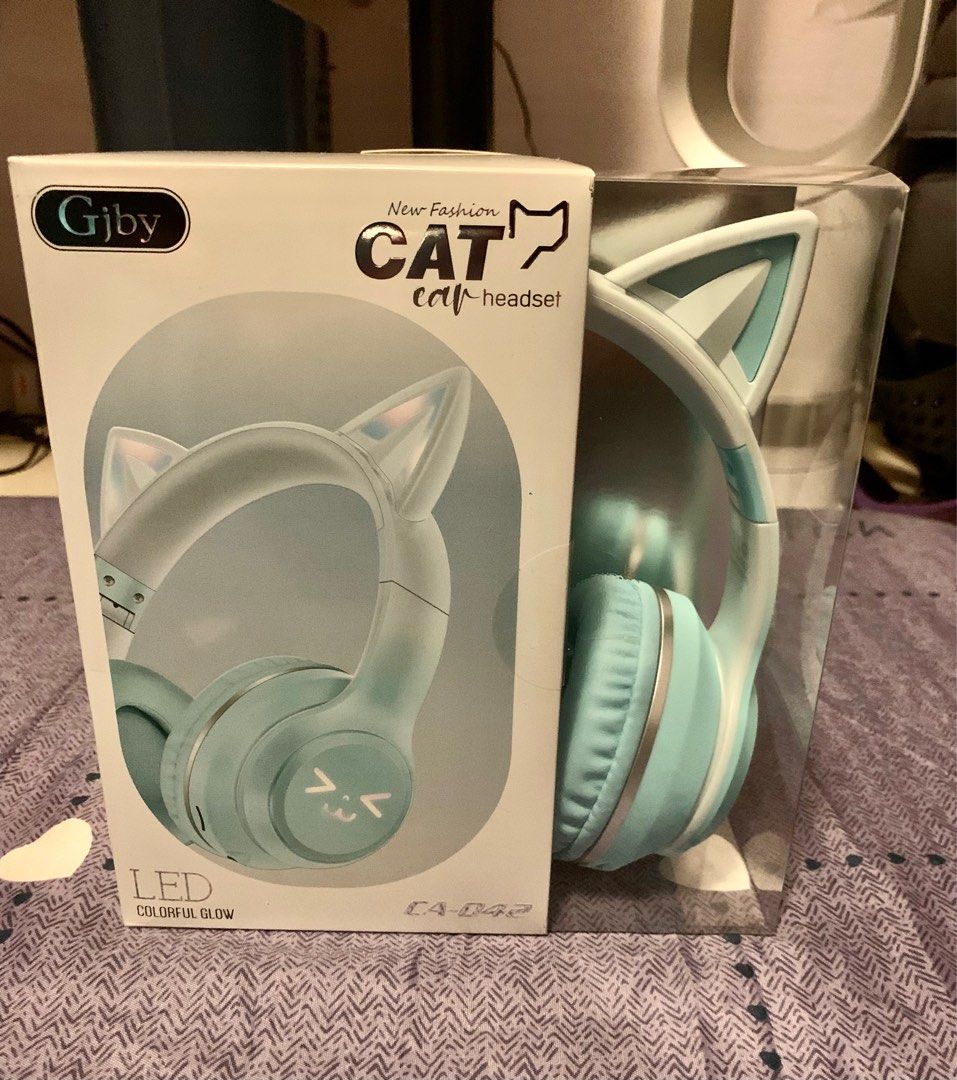 Cute Cat Ear Headset from Funclaw, Audio, Headphones & Headsets on ...
