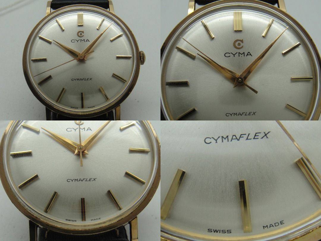CYMA CYMAFLEX 17 JEWELS HAND WINDING WATCH 1953 to 58's, Men's Fashion ...