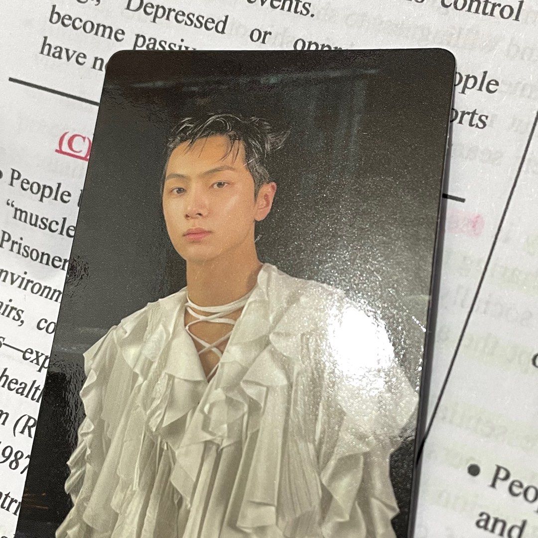 DARK BLOOD JAY HALF CONCEPT/MESSAGE PHOTOCARD, Hobbies & Toys ...