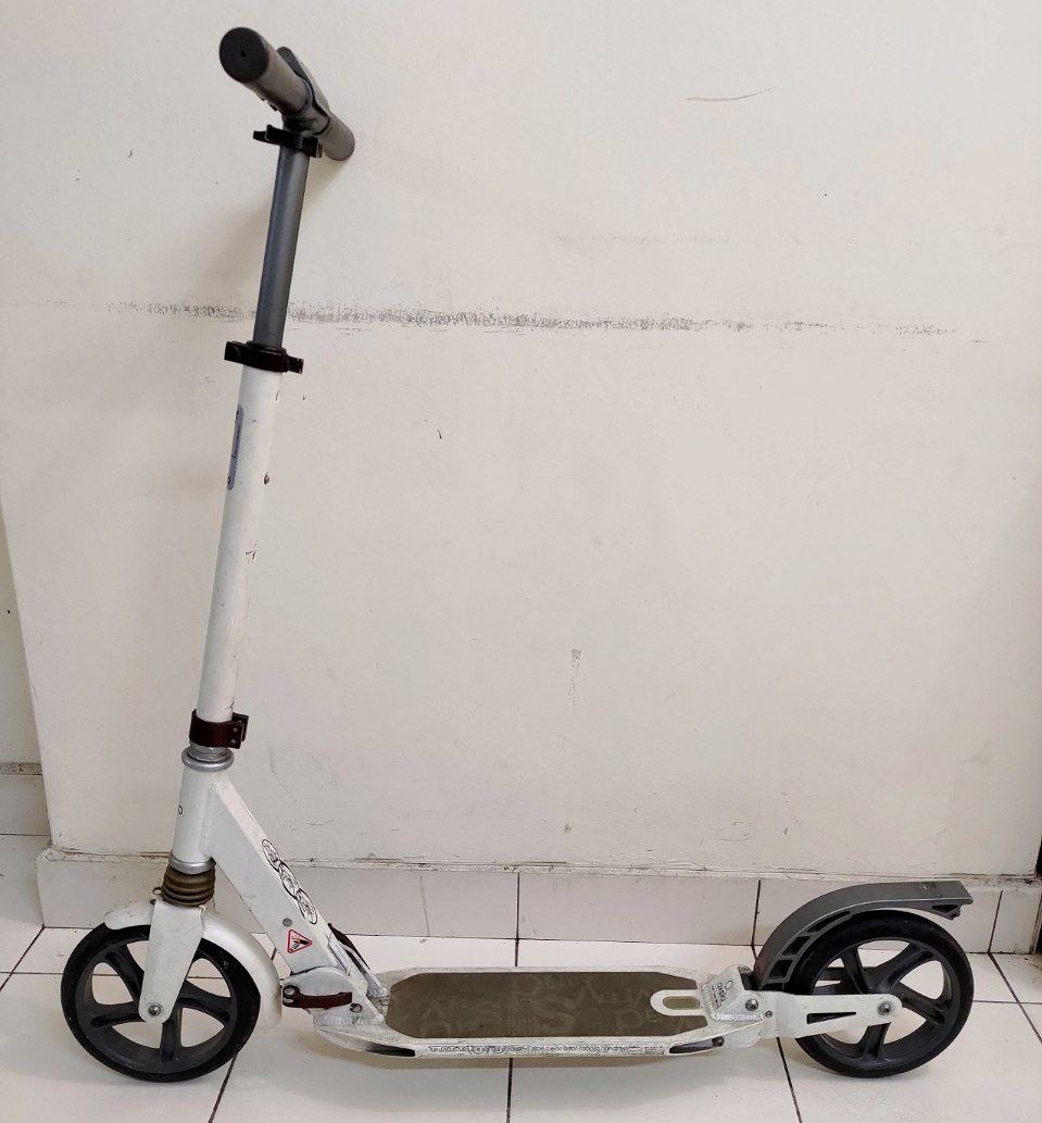 Decathlon Oxelo Town 7 Dual Suspension Adult Fold Scooter, Sports ...