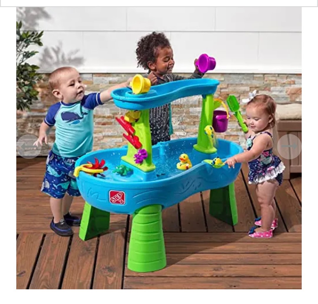 [Delivery available] Step2 Rain Showers Splash Pond Water Table | Kids ...