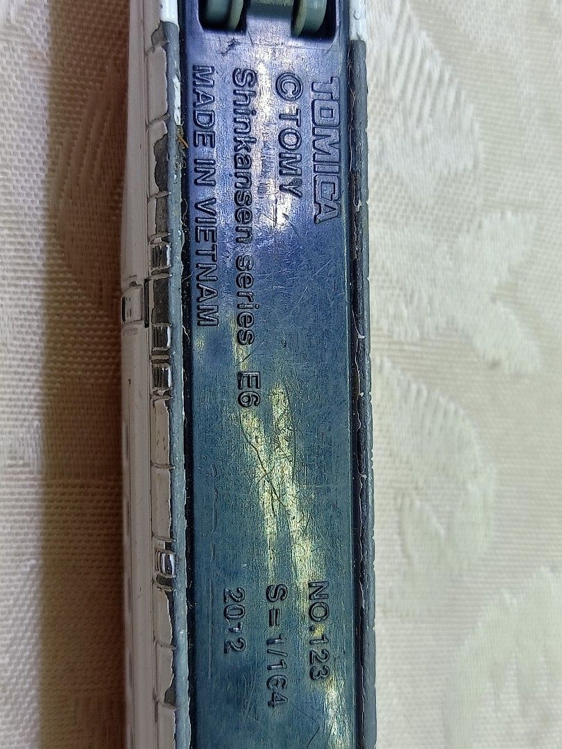 Die cast Seibu Railway 30000 Series Smile & TOMICA Bullet Train ...