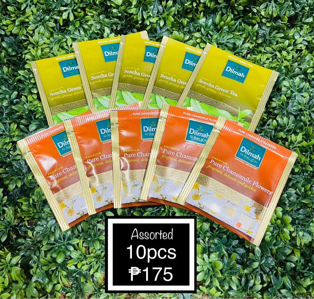 Dilmah Tea Bag Premium Chamomile & Sencha Green Tea, Food & Drinks ...