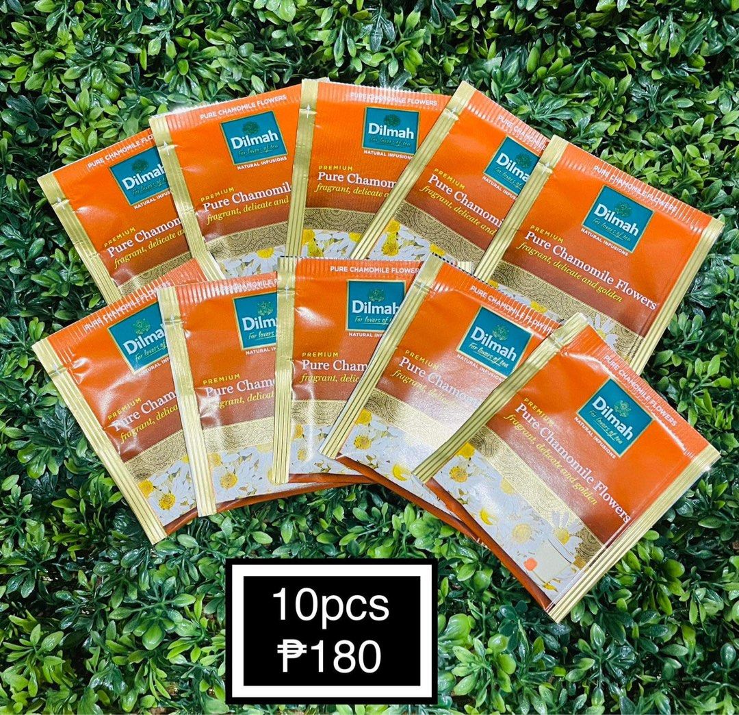 Dilmah Tea Bag Premium Chamomile & Sencha Green Tea, Food & Drinks ...