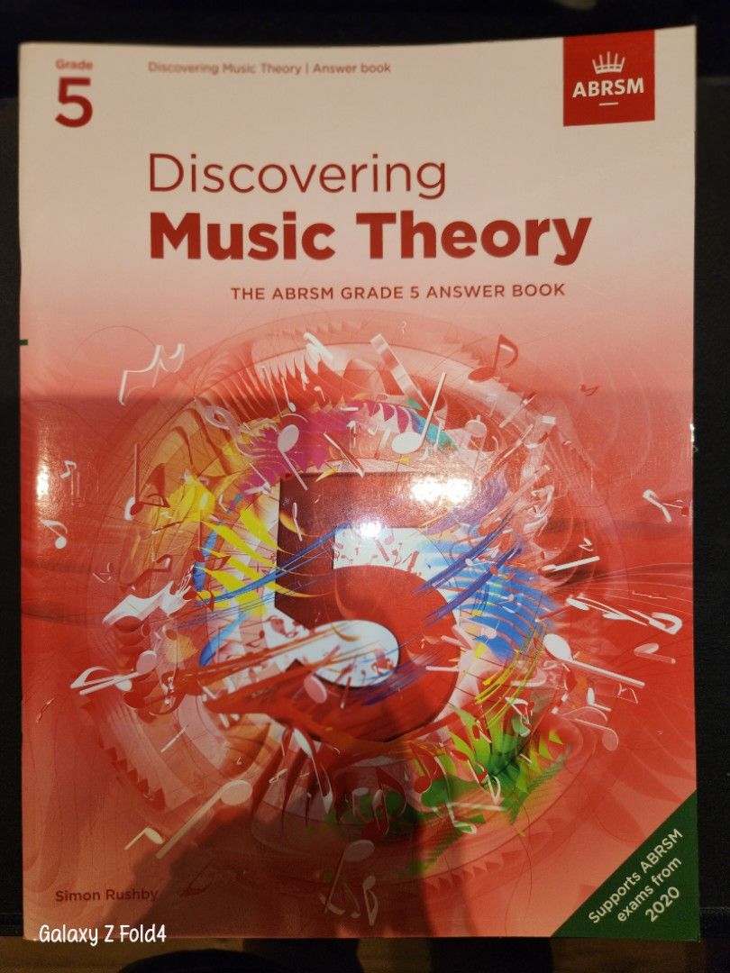 Discovering Music Theory ABRSM Grade 5 Answerbook, Hobbies & Toys, Music & Media, Music Scores ...