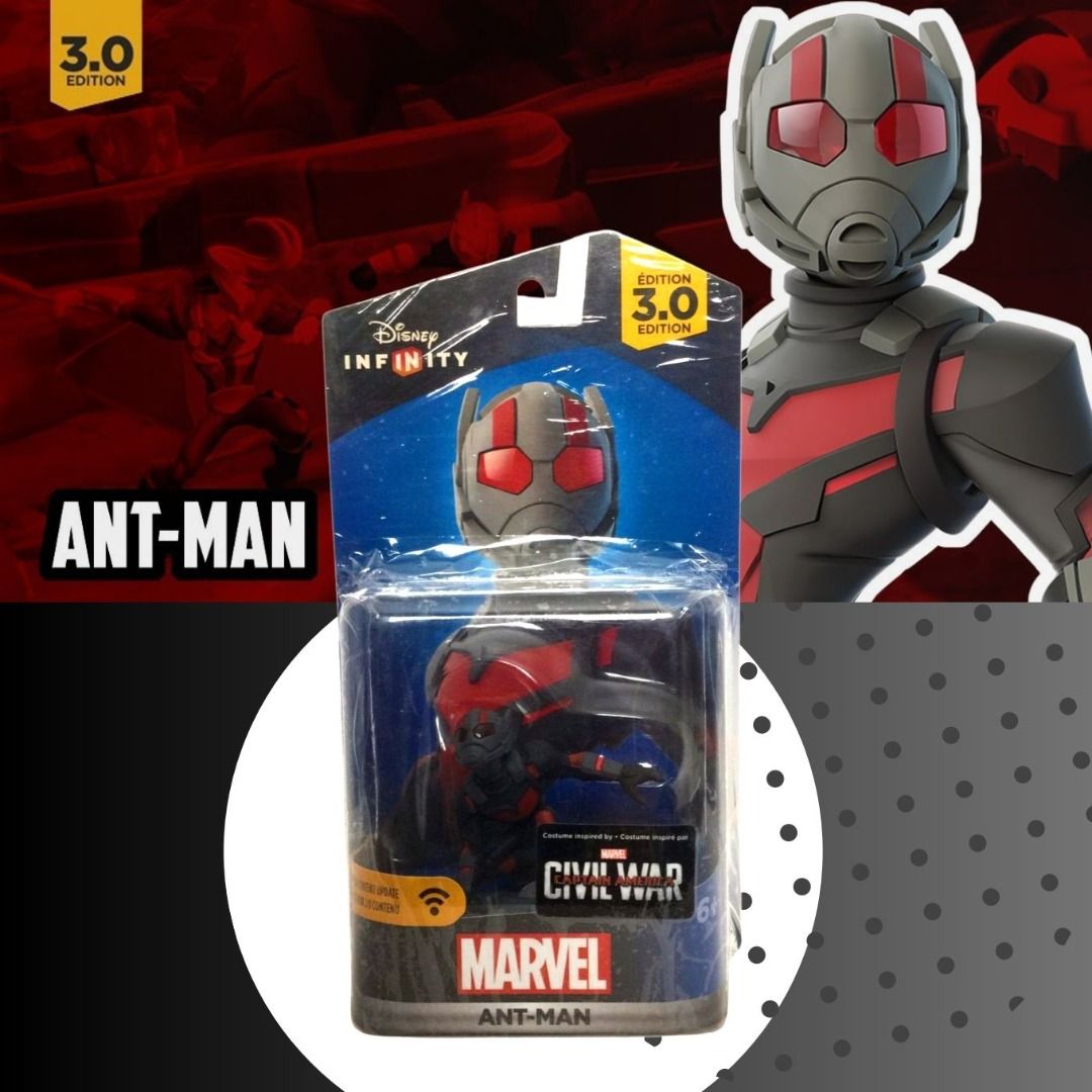 Disney Infinity ANT-MAN Action Figure Collectible Toy Marvel Super ...