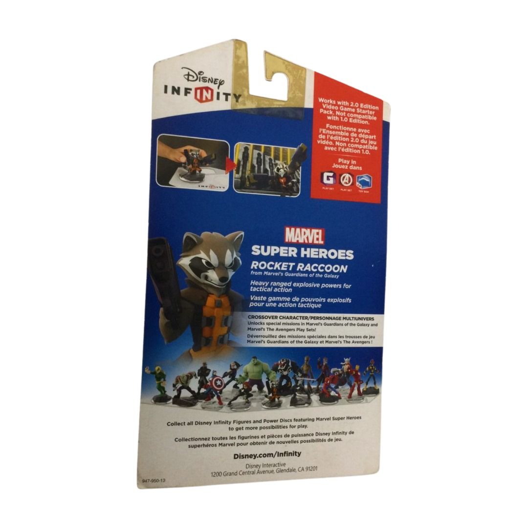 Disney Infinity ROCKET RACOON Action Figure Collectible Toy Marvel ...