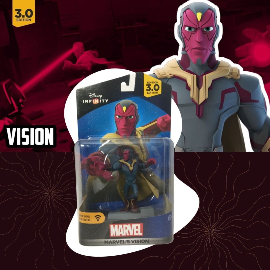 Disney Infinity VISION Action Figure Collectible Toy Marvel Super ...