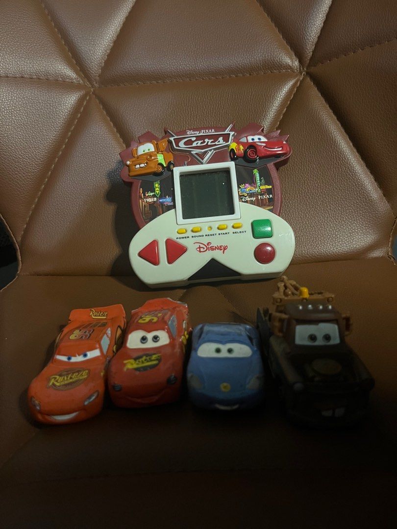 Disney Pixar Cars Handheld Supercharged Zizzle Electronic Toy Game ...