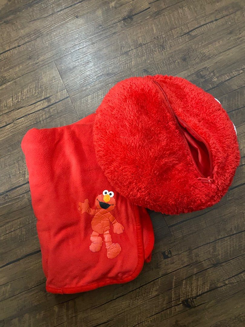 elmo plush with blanket, Hobbies & Toys, Stationery & Craft, Handmade ...
