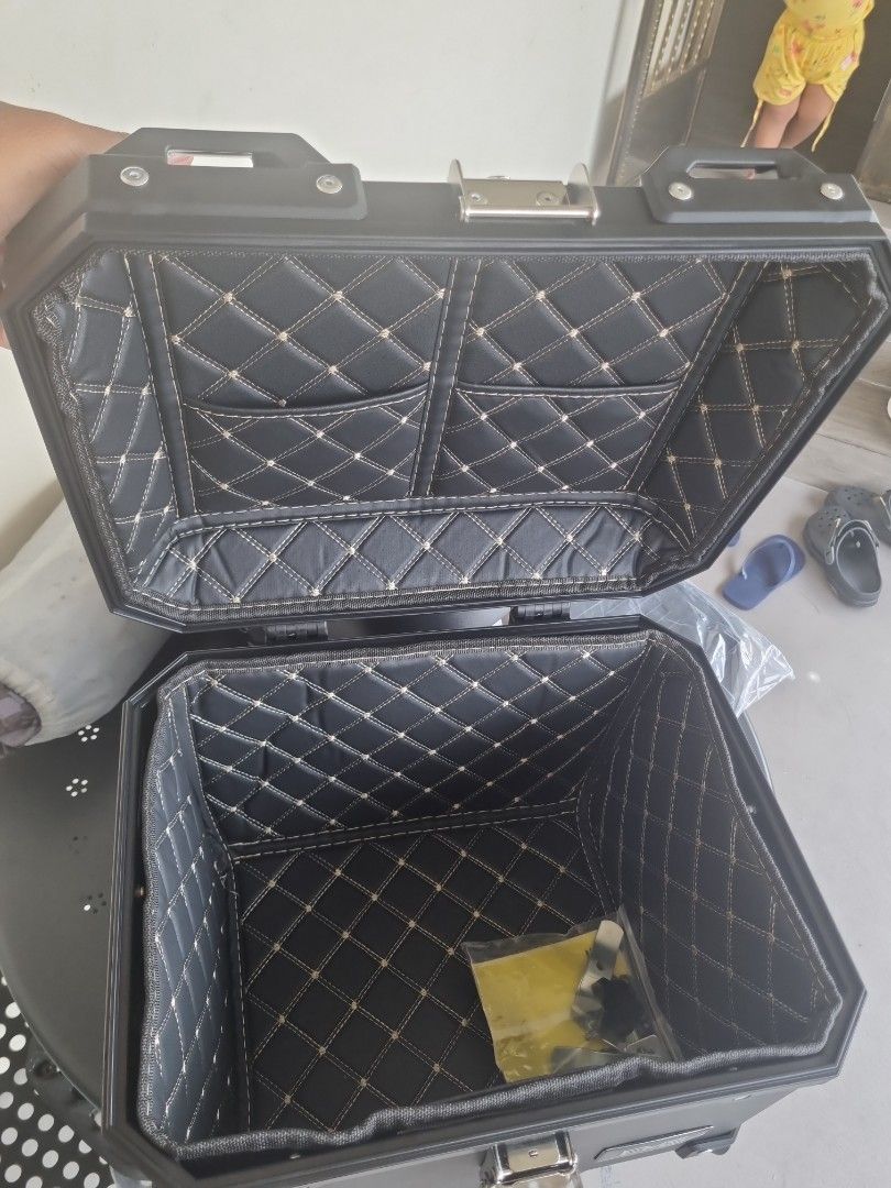 EMS Plastic Box 35/40l, Motorcycles, Motorcycle Accessories on Carousell