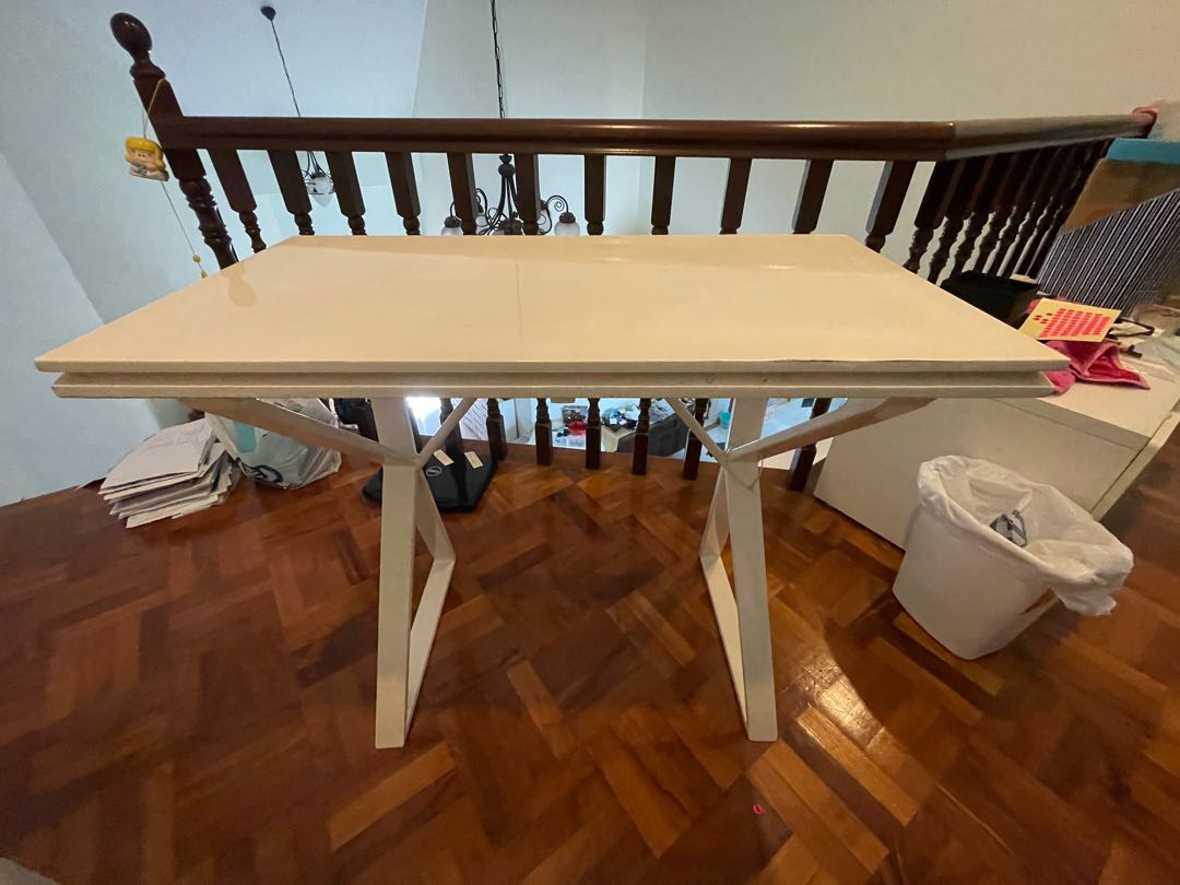 Extendable table, Furniture & Home Living, Furniture, Tables & Sets on ...
