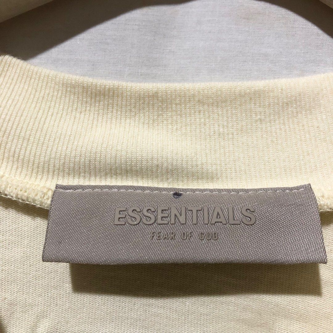 FEAR OF GOD - Essentials - Canary - Tshirt, Men's Fashion, Tops & Sets ...
