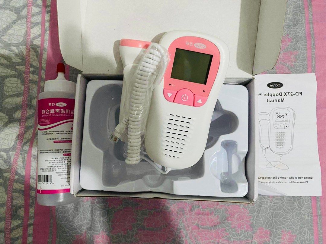 Fetal Doppler ( Baby heartbeat Device), Babies & Kids, Maternity Care ...