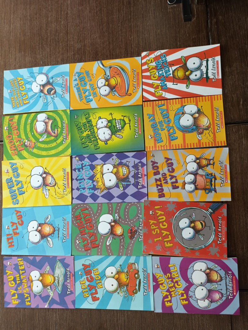 Fly Guy 15 book collection 小學 初小 小一英文書, 興趣及遊戲, 書本 & 文具, 小朋友書 - Carousell