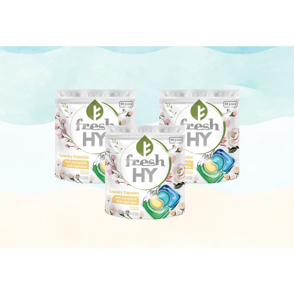 Fresh HY 4in1 Laundry Capsules, Furniture & Home Living, Bathroom ...